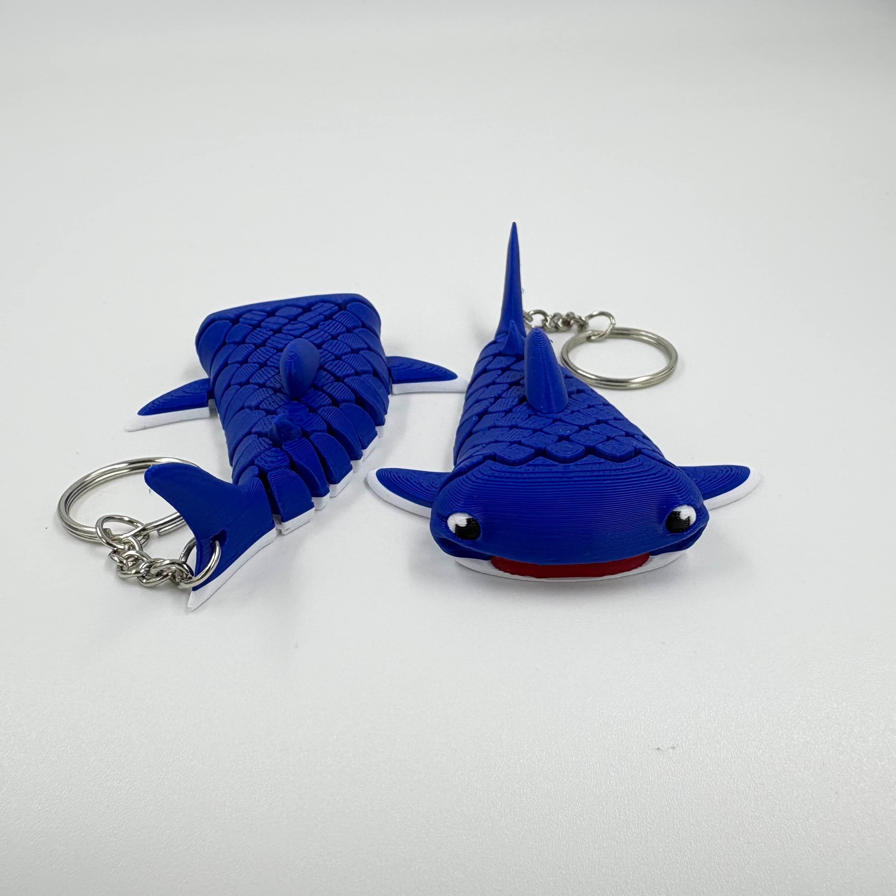 Whale Shark Flexi Keyring – Slic3d Labs